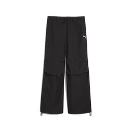 Puma Damen Sporthose "Wardrobe Essentials Gewebte Parachute-Hose Damen", schwarz, Gr. XXL, unifarben, Obermaterial: 100% Polyester. Tasche &ndash; Oben: