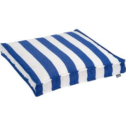HOCK Sitzkissen &raquo;Classic Streifen&laquo; mit Streifen blau Polyacryl (dralon ) B/L: 50cm x 50cm, 1 Stk.
