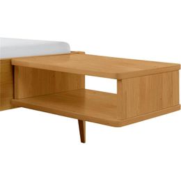 Hasena Nachtkonsole &raquo;Seva&laquo; braun Massivholz B/H/T: 48cm x 16cm x 38cm, Wildeiche