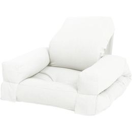 Karup Design Sessel &raquo;Mini Hippo - bequemer & hochwertiger Futonsessel mit Schlaffunktion&laquo; beige Einheitsgr&ouml;&szlig;e