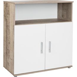 Home Affaire Wickelkommode &raquo;Henning&laquo; bis 15 kg 88 cm wei&szlig; Holzwerkstoff B/H/T: 88cm x 100cm x 75cm
