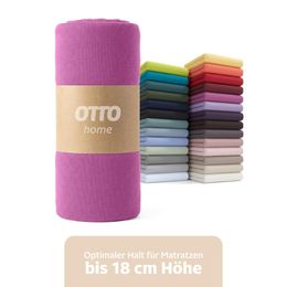 OTTO home Spannbettlaken &raquo;PHYSALIS in BASIC und PREMIUM Qualit&auml;t, 100% Baumwolle&laquo; f&uuml;r Matratzen bis 18 cm H&ouml;he, Bettlaken, Spannbetttuch, pflegeleicht