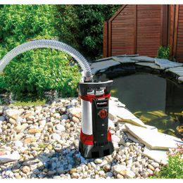 Einhell Schmutzwasserpumpe &raquo;GE-DP 7935 N-A ECO&laquo; 19000 l/h max. F&ouml;rdermenge rot inklusive Universalanschluss