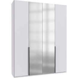 wimex Kleiderschrank &raquo;Mugano,in 5 Breiten,2 H&ouml;hen,2 Tiefen, viele Farben, Made in Germany&laquo; in Basic oder Premium Ausstattung, mit langen Griffen aus Metall,
