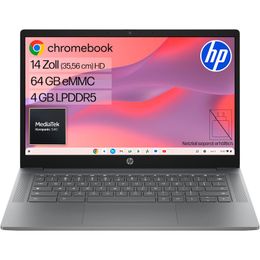 HP Chromebook &raquo;14a-nm0215ngx&laquo; 35,6 cm / 14 &prime;&prime; MediaTek Kompanio Mali-G57 MC2 64 GB SSD Mediatek ARM Mali G57 Integrierte Grafik