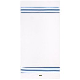 Lacoste Duschtuch &raquo;LCOURTLI&laquo; mit Label-Applikationen Frottier, Obermaterial: 97% Baumwolle, 3% Polyester B/L: 70cmx140cm, 1 Stk., Frottier