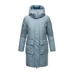Marikoo Damen Winterjacke "Nanami", blau, Gr. XL, Obermaterial: 100% Polyester. Innenseite: 100% Polyester. Futter: 100% Polyester. Wattierung: 100%