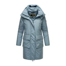 Marikoo Damen Winterjacke "Nanami", blau, Gr. M, Obermaterial: 100% Polyester. Innenseite: 100% Polyester. Futter: 100% Polyester. Wattierung: 100%