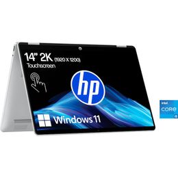 HP Convertible Notebook &raquo;OmniBook 5 Flip&laquo; 35,6 cm / 14 &prime;&prime; Intel Core i5 Iris Xe Graphics 512 GB SSD silber Intel Iris Xe