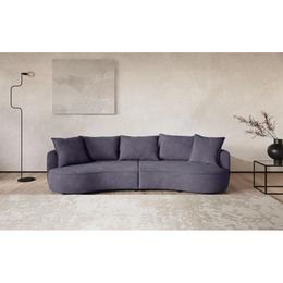 OTTO home Loungesofa &raquo;Sana, Bigsofa, Megasofa, organische Form, Breite 296 cm&laquo; Loungesofa mit Wellenunterfederung 94% POLYESTER (PES) 6% POLYAMID(PA) 
