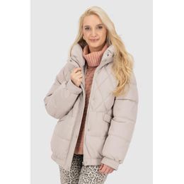 alife and kickin ALIFE & KICKIN Damen Winterjacke "Damen HedwigAK A Winterjacke, Jacke", beige, Gr. XS, 100% Polyester, Jacken
