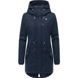 Ragwear Damen Wintermantel "Ellba Coat A YOUMODO", blau, Gr. M, Obermaterial: 100% Polyester. Innenfutter: 100% Polyester. Wattierung: 100%