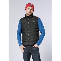 Chiemsee Herren Steppweste, schwarz, Gr. L, 100% Polyester, Westen