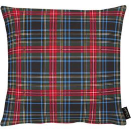 Apelt Dekokissen &raquo;Jack&laquo; Kissenh&uuml;lle ohne F&uuml;llung, 1 St&uuml;ck rot Polyester B/L: 46cm x 46cm, 1 Stk.
