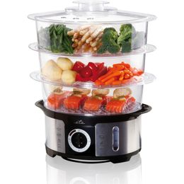 2THETA Eta eta Dampfgarer &raquo;STEAMPOT, ETA013490000&laquo; 1000 W 12l Kapazit&auml;t silber Einheitsgr&ouml;&szlig;e