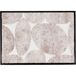 Sch&ouml;ner Wohnen Kollektion SCH&Ouml;NER WOHNEN-Kollektion Fu&szlig;matte &raquo;Miami&laquo; rechteckig 7 mm H&ouml;he T&uuml;rmatte, Schmutzfang, In und Outdoor, Sauberlauf, L&auml;ufer beige Kunstfaser B : 67cm 1 
