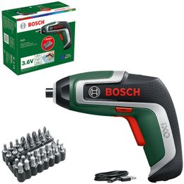 Bosch Home and Garden Akku-Schrauber &raquo;IXO 7&laquo; mit 32-tlg. Schrauberbit-Set transparent Kabelloser Allrounder zum Schrauben