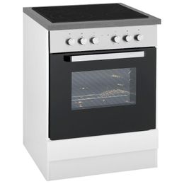 KOCHSTATION Herdumbauschrank &raquo;KS-Tulsa&laquo; 60 cm breit, f&uuml;r Einbau-Herdset wei&szlig; wei&szlig;, B/H/T: 60cm x 85cm x 60cm