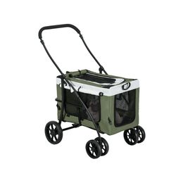 PawHut Hundewagen 81L x 58B x 97,5H cm | Gr.: onesize