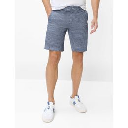 Brax Herren Bermudas "Style BOZEN", blau, Gr. 46, Web, 95% Baumwolle, 5% Elasthan, Hosen