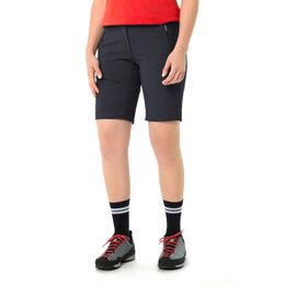 Vaude Damen Shorts "WOMEN'S BADILE SHORTS II", schwarz, Gr. 38, Obermaterial: 87% Polyamid, 13% Elasthan, Hosen, kurze Hose, winddicht