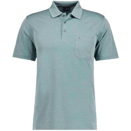 Ragman Herren Poloshirt, gr&uuml;n, Gr. S, Piqu&eacute;, 61% Baumwolle, 39% Polyester, Shirts