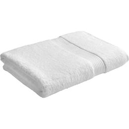Christy Badet&uuml;cher &raquo;SUPREME&laquo; Premium-Badet&uuml;cher in Luxusqualit&auml;t, 650g/m&sup2;, 90x165cm, 2er Set wei&szlig; Walkfrottier, Obermaterial: 100% Baumwolle B/L: 90cmx165cm, 