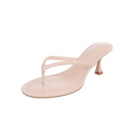 Ital-Design High-Heel Sandalette in Beige | Gr.: 37