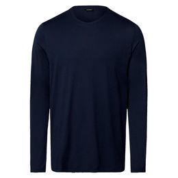 Hanro Schlafanzug Oberteil Night & Day in Deep navy | Gr.: XXL