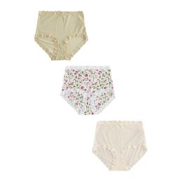 Next Slip Damen Gr&ouml;&szlig;e XXXL creme / gr&uuml;n / khaki / wei&szlig;