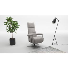 Sit & More sit&more TV-Sessel &raquo;Vario Comfort, inkl. Kopfteilverstellung & 360&deg; Drehfunktion&laquo; mit Herz-Waage-Funktion & 3 Motoren, H&ouml;he der Armlehnen 60cm silber 