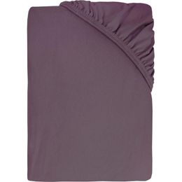 Dyckhoff Spannbettlaken &raquo;Uni&laquo; Angenehm weich, besonders flexibel, bis 25cm Matratzenh&ouml;he Jersey, Obermaterial: 95% Baumwolle, 5% Elasthan B/L: 140cm x 200cm, 1