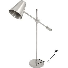Kayoom Tischleuchte &raquo;Allen&laquo; E27 1 Stk. Tischleuchte im Industrial-Style aus Metall, individuell verstellbar silber 1, H: 74cm, 1 Stk.