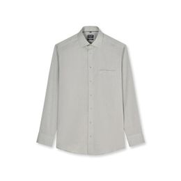 OLYMP Herren Businesshemd "OLYMP Luxor, Modern Fit, New Kent", grau, Gr. 42, 100% Baumwolle, Hemden