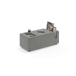 OTTO home Sofaelement &raquo;HAILY Tisch f&uuml;r das Modulsofa, Ma&szlig;e B/T/H: 45/100/37 cm&laquo; als Modul oder separat verwendbar, mit Steckfach und Ablagefl&auml;che grau