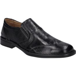 Josef Seibel Herren Slipper "Douglas, schwarz", Gr. 41, gr&uuml;n, Obermaterial: 100% Rindsleder Leather cow., Schuhe
