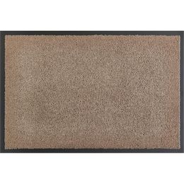 ANDIAMO Fu&szlig;matte &raquo;Verdi, Made in Netherlands&laquo; rechteckig 6 mm H&ouml;he Schmutzfangmatte, Eingangsmatte, rutschfest, strapazierf&auml;hig grau Kunstfaser B : 40cm 1 Stk