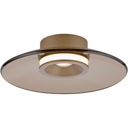 Neuhaus PURE LED Deckenleuchte &raquo;PURE Moon&laquo; LED-Board 1 Stk. Warmwei&szlig; Dimmf&auml;hig &uuml;ber separaten Dimmer 1, &Oslash; 32cm H: 8,3cm, 1 Stk.