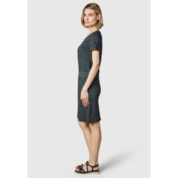 Ragwear Damen Minikleid "Baomi Zoo YOUMODO", grau, Gr. XL, Material: 100% Baumwolle, Kleider, Gemustertes Damen Sommerkleid