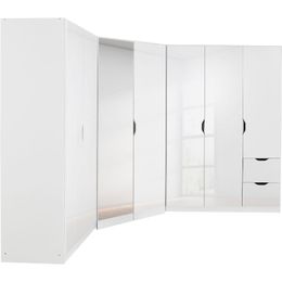 Rauch Schrank-Set &raquo;Freiham&laquo; Set wei&szlig; Alle Elemente einzeln stellbar