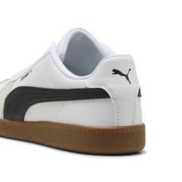 Puma Herren Sneaker "Puma Club Light Sneakers Erwachsene", Gr. 37,5wei&szlig; schwarz gum beige, Obermaterial: Textil, Synthetik, Rekonstituiertes Leder.