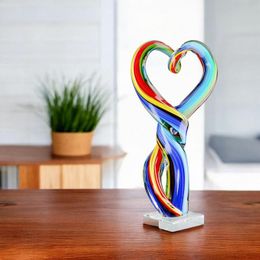 Casablanca by Gilde Fantasy-Figur &raquo;Skulptur Twist, mehrfarbig&laquo; bunt Glas B/H/T: 17cm x 34cm x 10cm