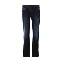 Replay Herren Slim-fit-Jeans "Replay ANBASS"dunkelblau, Gr. 31, unifarben, 99% Baumwolle, 1% Elasthan, Jeans