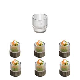 APS Glas &raquo;THE GRID&laquo; &Oslash; 7,5 cm, H: 7,5 cm, 175 ml, Glas Glas &Oslash; 7,5cm x 7,5cm, 6
