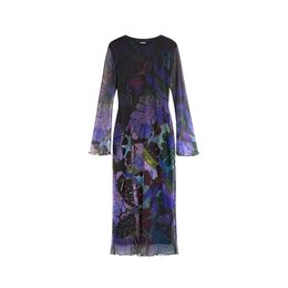 Desigual Kleid 'S. L. Lacroix' Damen Gr&ouml;&szlig;e 40 blau / mischfarben Sommerkleid