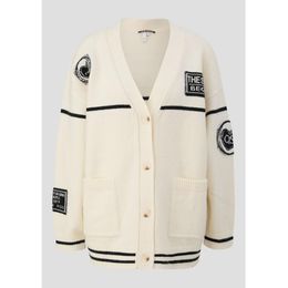 QS Strickjacke in 02D0_creme | Gr.: L