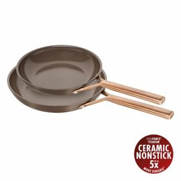 Zwilling Pfannen-Set &raquo;Milano&laquo; Aluminium Set, 2 tlg. Keramik-Antihaftbeschichtung, Induktion, Made in Italy Einheitsgr&ouml;&szlig;e