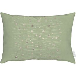 Apelt Dekokissen &raquo;6301&laquo; gr&uuml;n Polyester B/L: 35cm x 50cm, 1 Stk.