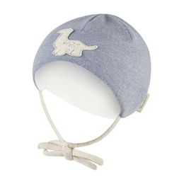 Sterntaler Beanie Dinokind in mittelblau | Gr.: 45 cm