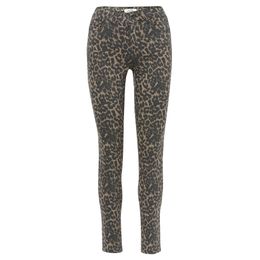 Koroshi Jeans Damen Gr&ouml;&szlig;e 29 beige / oliv